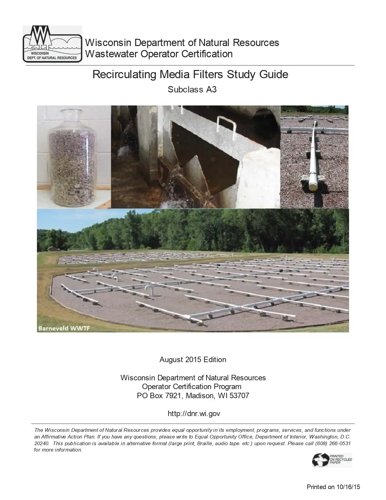 Recirculating Media Filters Study Guide - AquaEnergy Expo Knowledge Hub