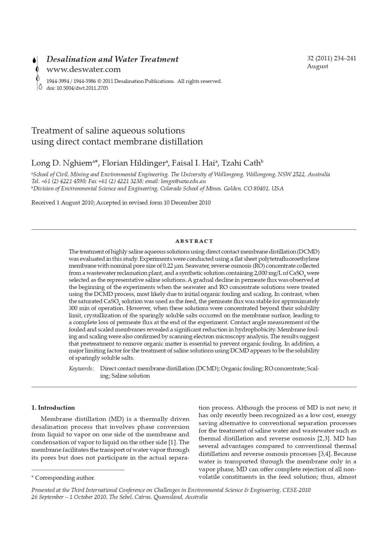 Desalination And Water Treatment - AquaEnergy Expo Knowledge Hub