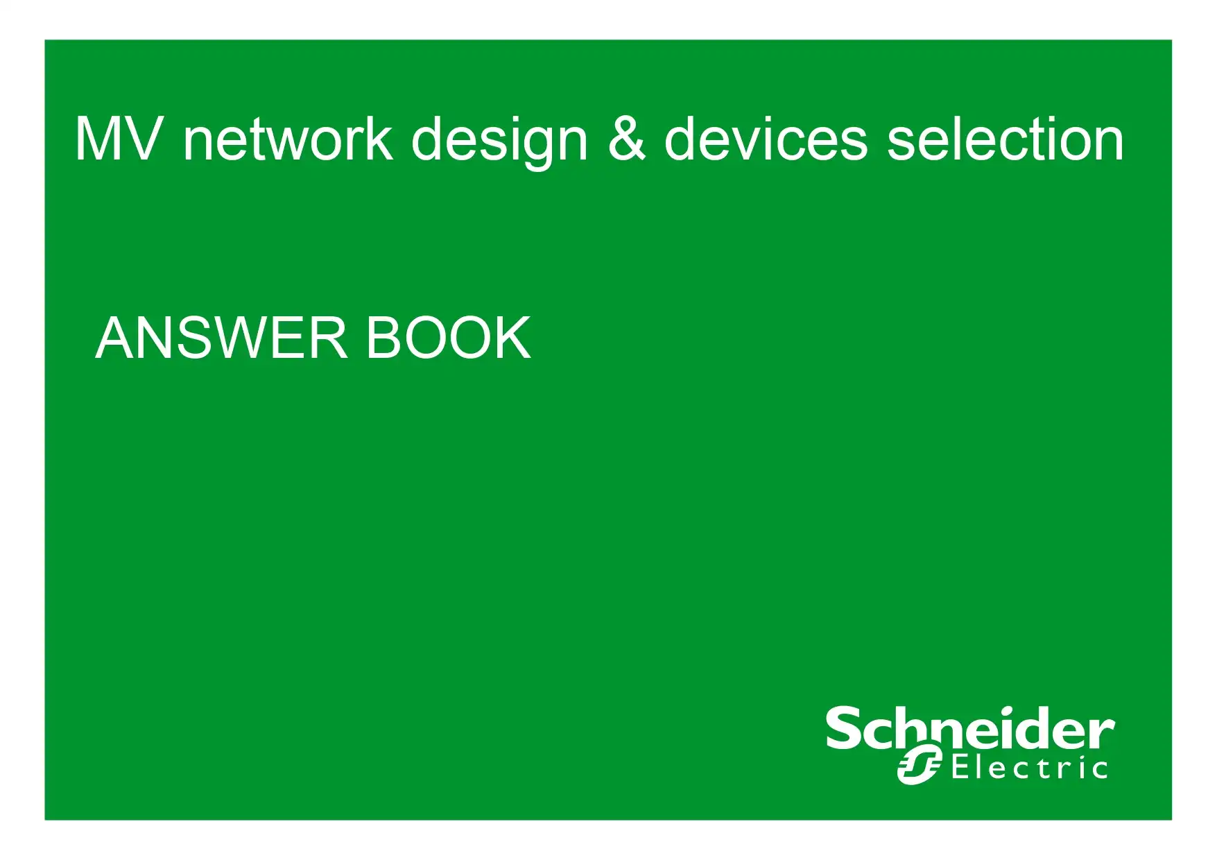 MV Network Design & Devices Selection Answer Book - AquaEnergy Expo ...