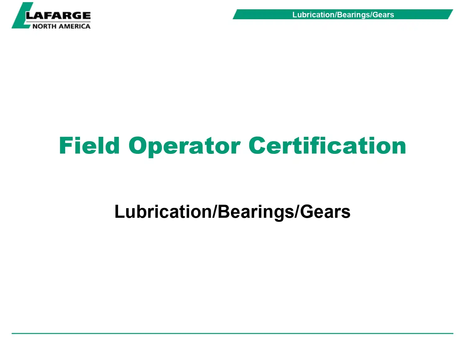 Field Operator Certification - AquaEnergy Expo Knowledge Hub