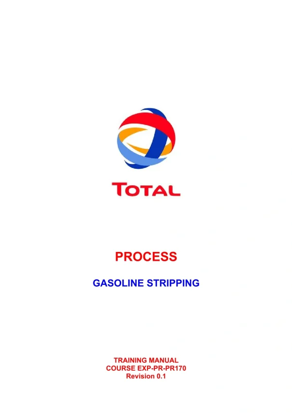 Process | Gasoline Stripping - AquaEnergy Expo Knowledge Hub